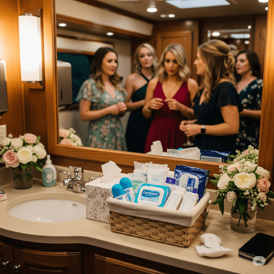 Wedding Bathroom Basket | Genius Ideas Your Guests Will Love