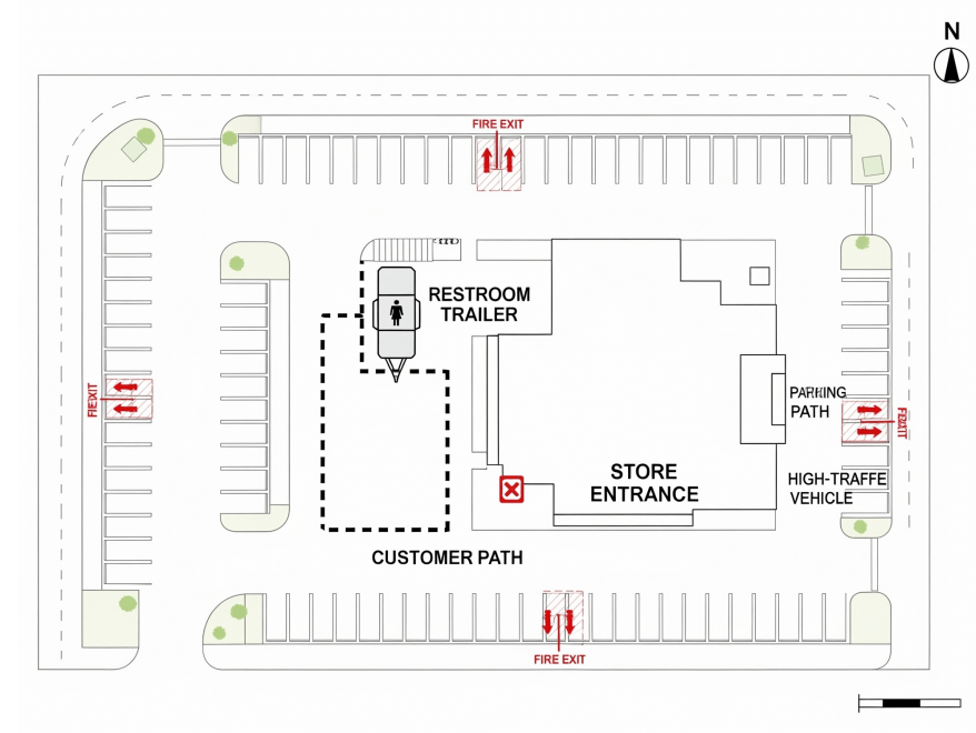 How to Choose the Right Restroom Trailer for Your Store Renovation