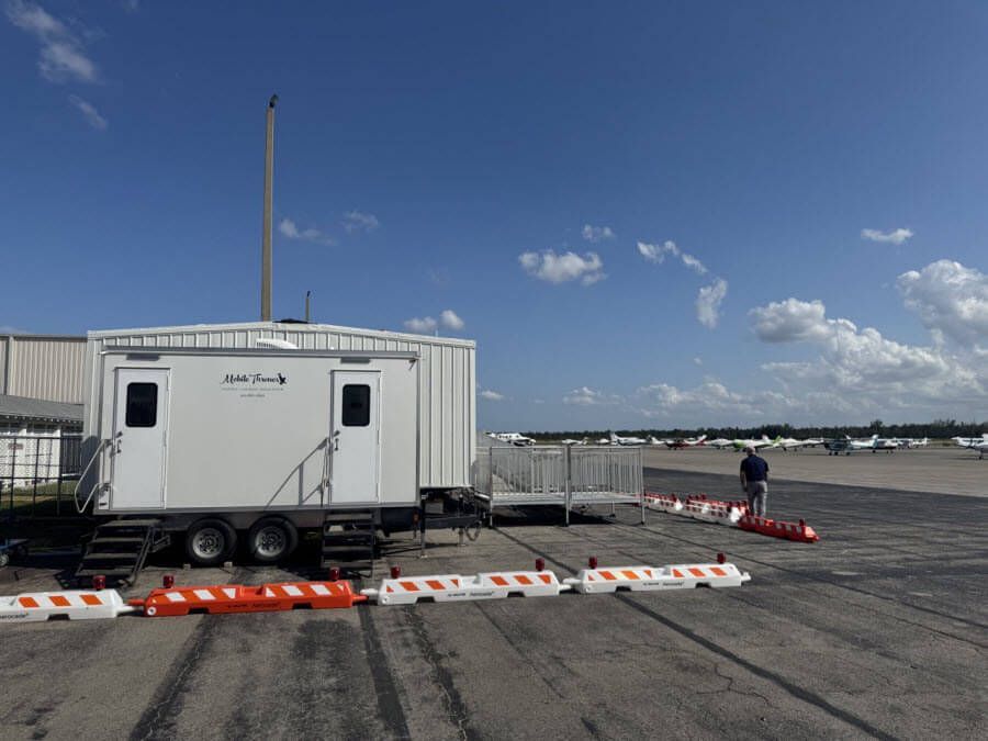 Where to Place a Restroom Trailer at Your Business (Without Driving ...