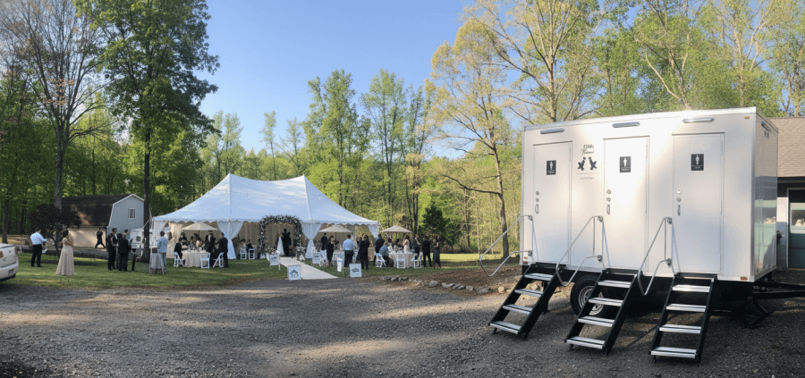 How Many Restroom Trailers Do You Need for a Wedding?